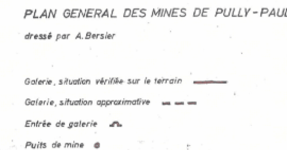 Cartes géologiques - Pully